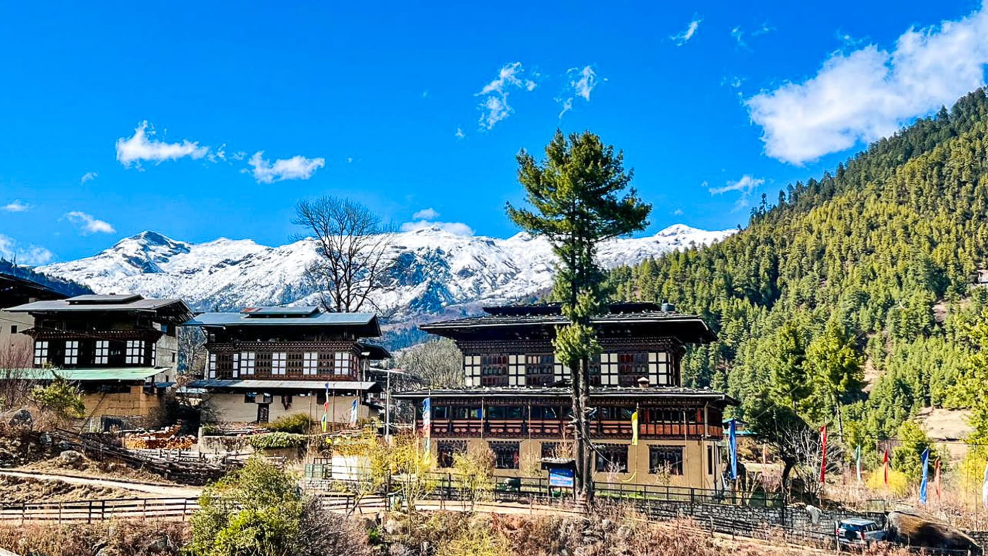 Komfortable Lodges in Bhutan